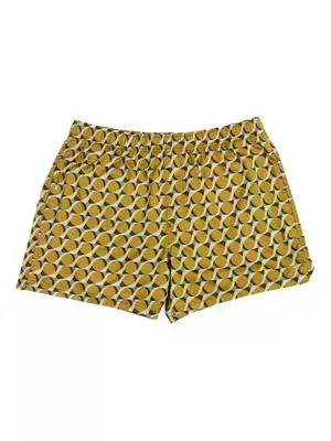 OSKLEN Graphic-waves Swim Shorts - Green