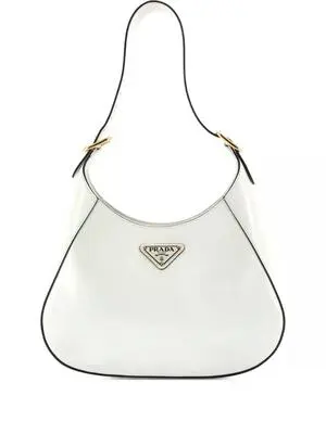 Prada Cleo Hobo Bag - White