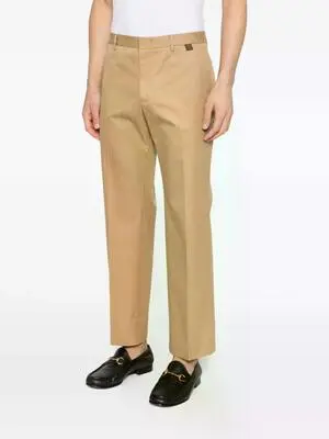 Gucci Trousers With Cuffed Hem