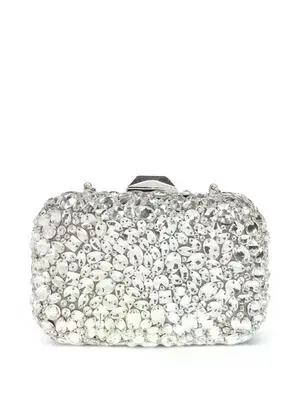 JIMMY CHOO Cloud Crystal-embellished Clutch Bag