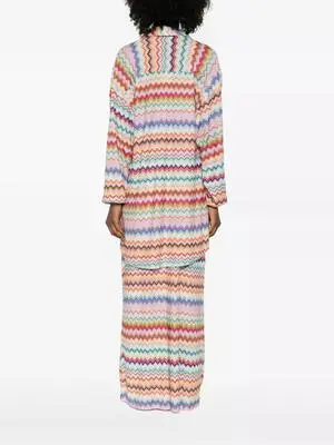 Missoni Chevron-patterned Shirt - White