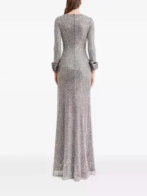 GEMY MAALOUF Side-slit Maxi Dress