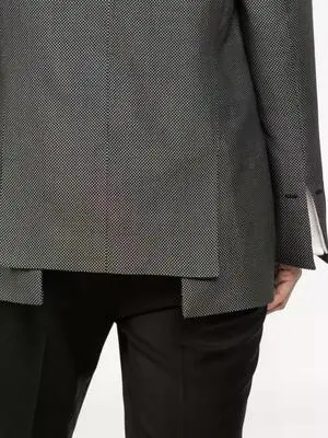 IBRIGU Polka-dot Single-breasted Jacket