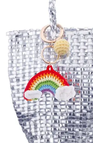 Nina Bag Charm - Rainbow Multi