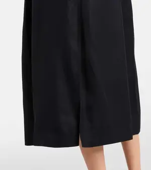 THE FRANKIE SHOP Veyron Double-breasted Twill Trench Coat