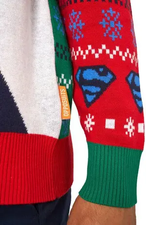 Opposuits Superman Christmas Sweater