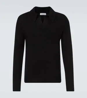 Gabriela Hearst Cashmere Polo Sweater