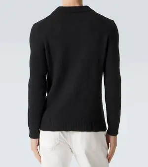 Gabriela Hearst Cashmere Polo Sweater