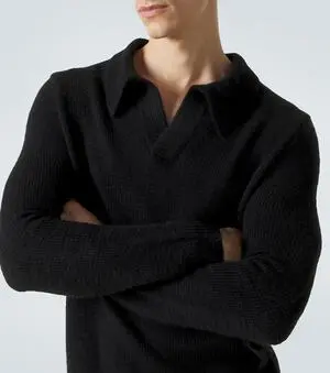 Gabriela Hearst Cashmere Polo Sweater