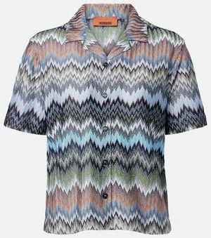 Missoni Pointed Collar Tops