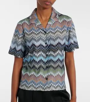 Missoni Zigzag Intarsia Shirt - Multicoloured