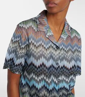 Missoni Zigzag Intarsia Shirt - Multicoloured