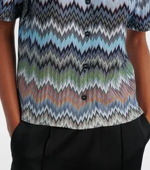 Missoni Zigzag Intarsia Shirt - Multicoloured