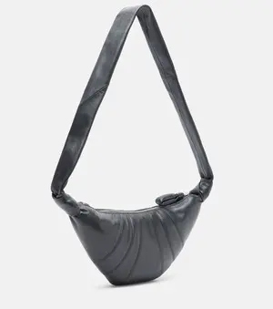 LEMAIRE Small Leather Shoulder Bag - Blue