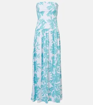 ALEXANDRA MIRO Ottilie Printed Maxi Dress