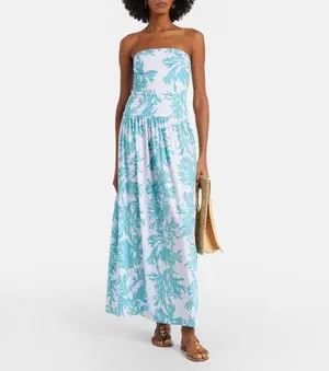 ALEXANDRA MIRO Ottilie Printed Maxi Dress