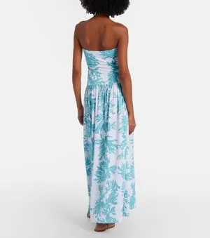 ALEXANDRA MIRO Ottilie Printed Maxi Dress