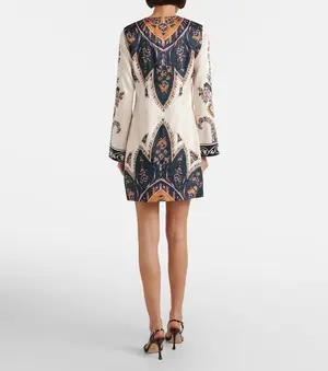 Veronica Beard Cromwell Floral Minidress