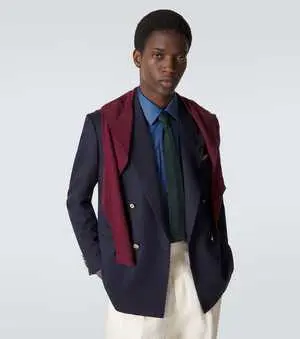 Rubinacci Knitted Silk Tie - Multicoloured