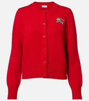 Women's Burberry Red Cardigans