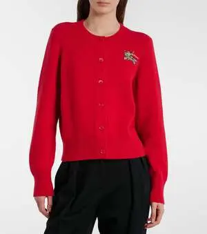 Burberry Wool And Cashmere Cardigan