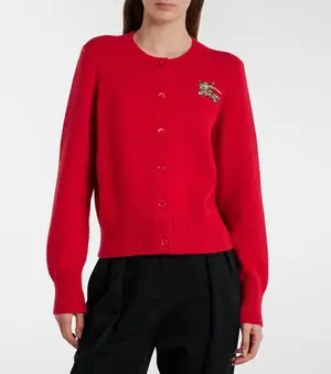 Burberry Wool And Cashmere Cardigan