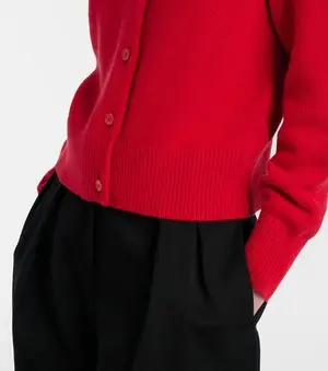 Burberry Wool And Cashmere Cardigan