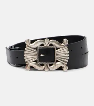Polo Ralph Lauren Leather Belt - Black