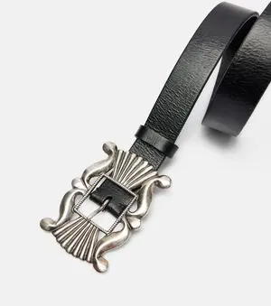 Polo Ralph Lauren Embellished Leather Belt