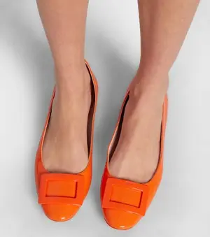 ROGER VIVIER Gommettine Roundy Ballet Flats