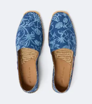 Kiton Printed Espadrilles