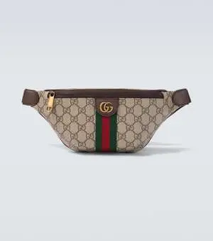 Gucci Ophidia Gg Canvas Belt Bag - Beige