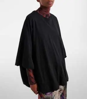 Acne Studios Eniko Logo Gathered T-shirt