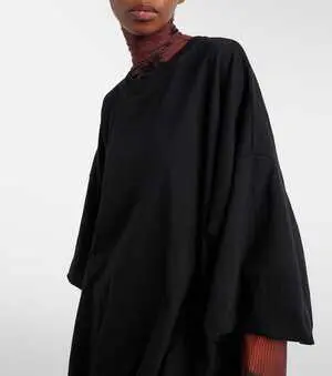 Acne Studios Eniko Logo Gathered T-shirt