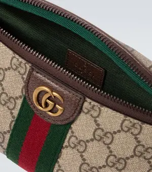 Gucci Ophidia Gg Canvas Small Belt Bag