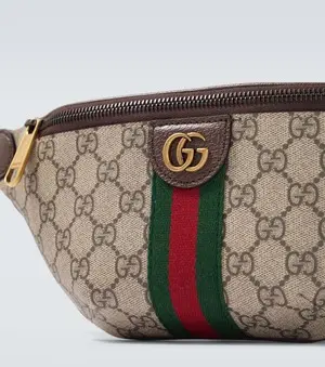 Gucci Ophidia Gg Canvas Small Belt Bag