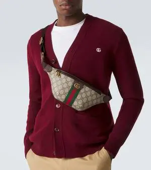 Gucci Ophidia Gg Canvas Small Belt Bag