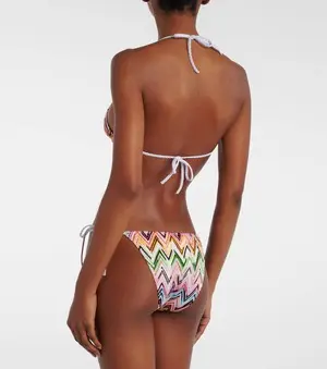 Missoni Chevron Two-piece Bikini Set - Multicoloured