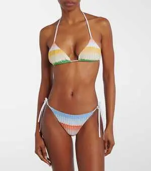 Missoni Chevron Lame Bikini - Multicoloured