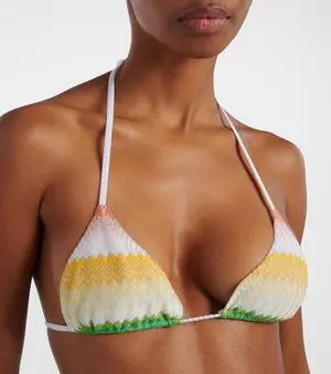 Missoni Chevron Lame Bikini - Multicoloured