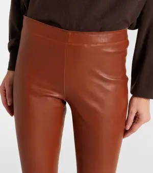 Stouls Carolyn Leather Slim Pants