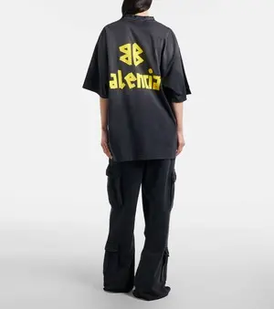 Balenciaga Cotton Cargo Trousers