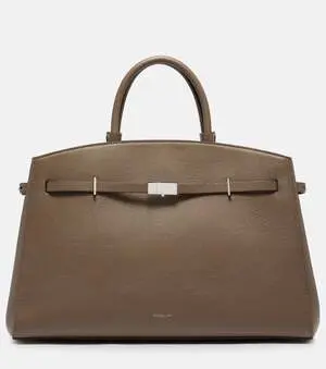 DEMELLIER Hudson Leather Top-handle Bag - Green