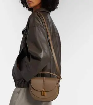 DEMELLIER Siena Leather Crossbody Bag