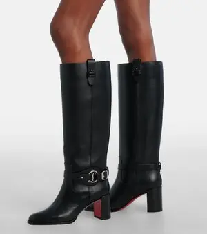 CHRISTIAN LOUBOUTIN Dianouchette Botta 70 Knee-high Boots