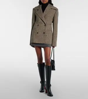 CHRISTIAN LOUBOUTIN Dianouchette Botta 70 Knee-high Boots