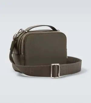 Loewe Mini Leather Crossbody Bag - Green
