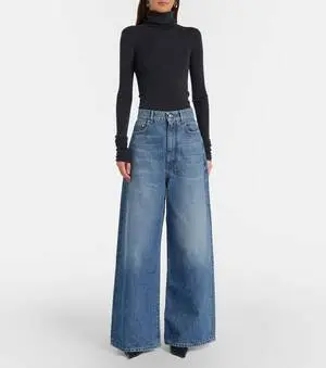 Sportmax Dangri Wide-leg Jeans