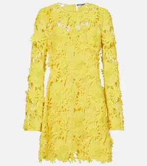 LEO LIN Suzanne Lace Mini Dress