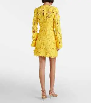 LEO LIN Suzanne Lace Mini Dress